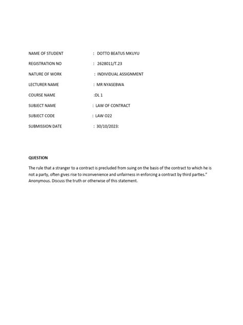 Assignment Contract Download Free Pdf Law Of Agency Lawsuit
