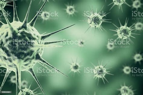 렌더링 박테리아 바이러스 또는 세균 미생물 세포 클로즈업 3차원 형태에 대한 스톡 사진 및 기타 이미지 3차원 형태 가까운 감기와 독감 Istock