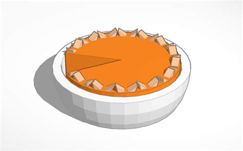 3d Design Pie Tinkercad