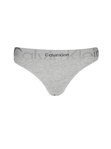 Calvin Klein String Hellgrau