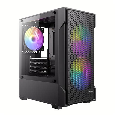 Antec Vx100m Argb Micro Atx Mini Tower Gaming Chassis Pihas Technologies