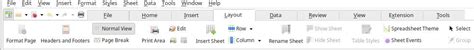 Page Setup LibreOffice Calc Sheet With Header And Footer