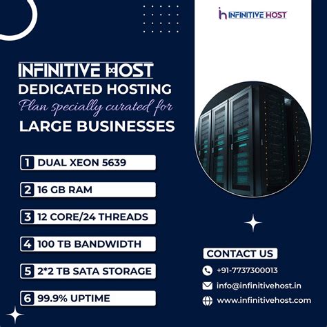 Infinitive Host Technologies Pvt Ltd On Linkedin Infinitivehost Dedicated Dedicatedserver