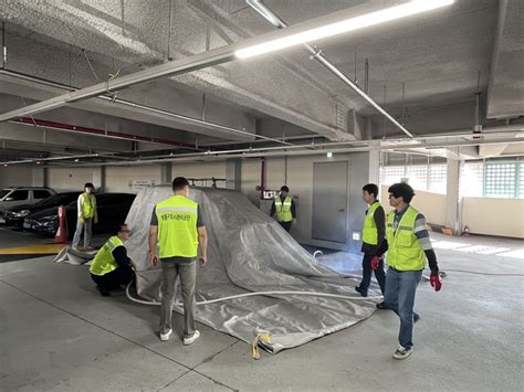 성동구 公 소방안전교육 및 첨단 기술로 공영주차장 안전성 강화 시대일보