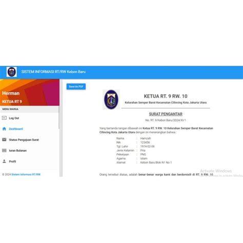 Jual Source Code Berbasis Web Sistem Informasi Rt Dan Rw Shopee Indonesia