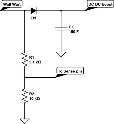 5v Supercapacitor Circuit Modification Electrical Engineering Stack