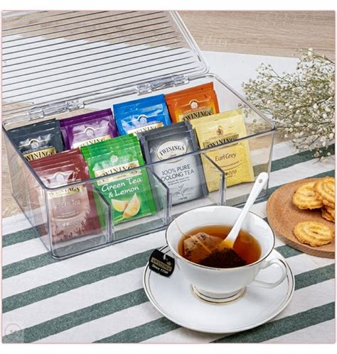 커피 티백 탕비실 홈카페 정리함 케이스 쟁반 트레이 티몬