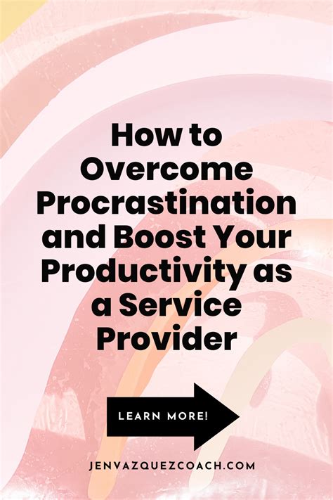 Procrastination Productivity Artofit