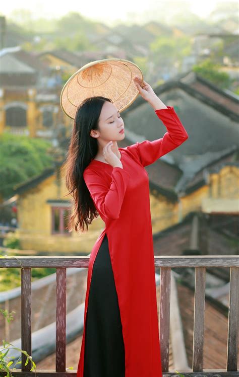 Hội An 건축 경치 좋은 전망 고깔형 모자 고요한 관광 노란 벽 도시 전망 도시 풍경 동남아시아 동아시아