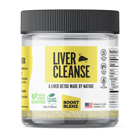 Liver Cleanse Detox Boost Blenz