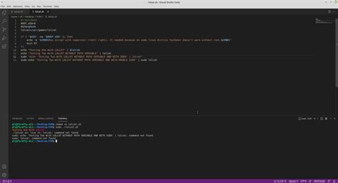 Executing Script With Sudo Lolcat Not Found · Issue 119 · Busyloop