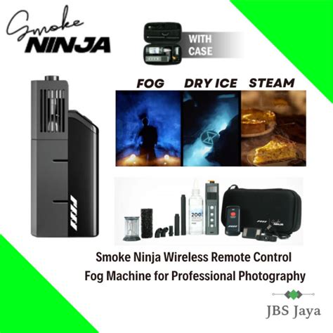 Smoke Genie Smoke Ninja Wireless Remote Control Fog Machine For Professional Photography Lazada