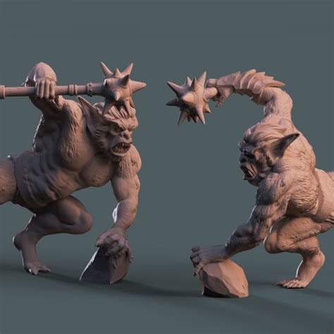 3d Printable Bugbear By Imp3dsion