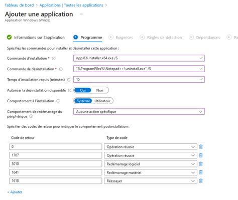 Déployer une application exe sur Windows avec Intune
