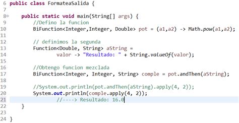 Java 8 Interfaz Funcional Bifunction