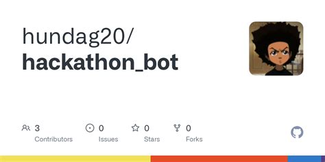 Github Hundag20hackathonbot