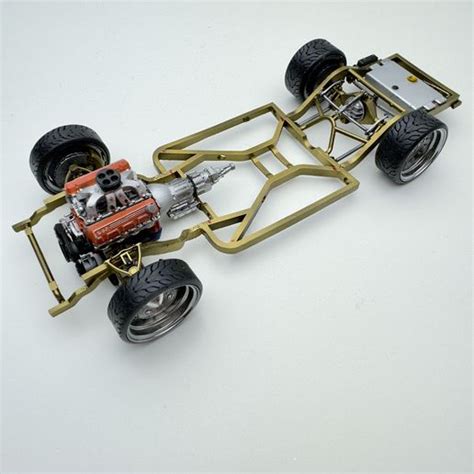 3d Printable 1955 Chevy Bel Air Pro Touring Chassis Amt • Made With