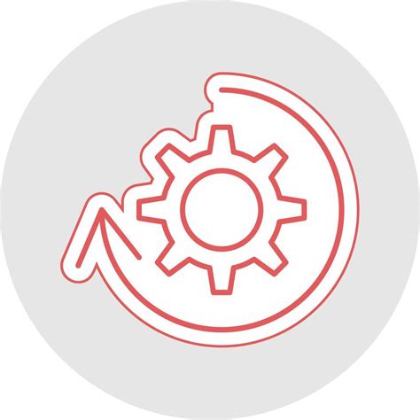 Process Line Sticker Multicolor Icon 37848200 Vector Art At Vecteezy