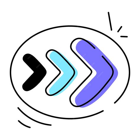 Premium Vector Cursor Buttons Hand Drawn Icon