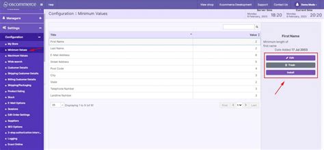 Managing Configuration Oscommerce Wiki