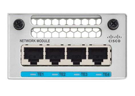 Brand New Cisco Catalyst 9300 Series 4 X 1GE Network Module C9300 NM 4G