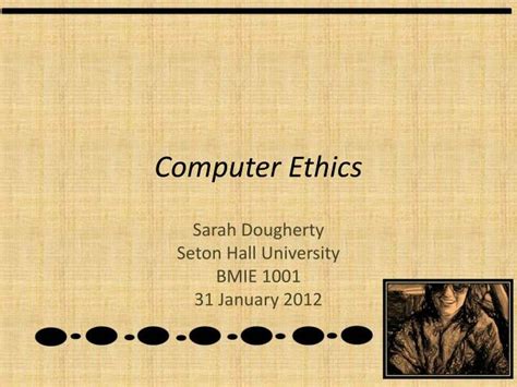 PPT Computer Ethics PowerPoint Presentation Free Download ID 3791540
