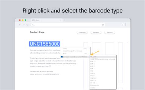 Free Barcode Generator Chrome Extension Generate Barcodes Online