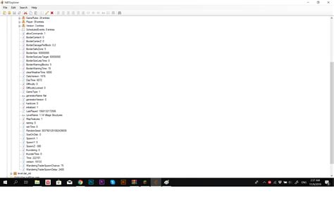 Generatoroptions In Nbtexplorer Not Appearing Discussion Minecraft