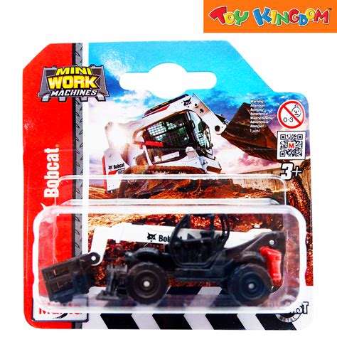 Maisto Mini Work Machine Bobcat T40 Telehander With Platform Vehicle
