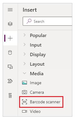Create A Canvas App With The Barcode Reader Control Power Apps Microsoft Learn
