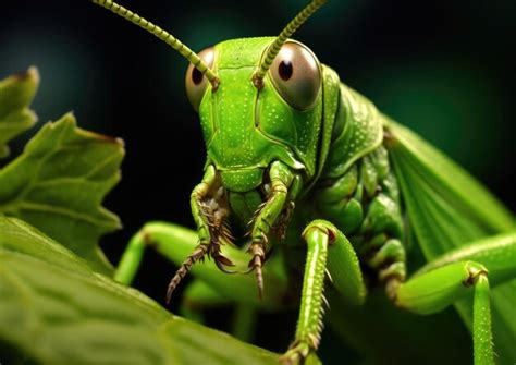 Premium Ai Image Grasshopper