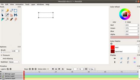 Pencil2d Free 2d Animation App For Linux Foss Linux