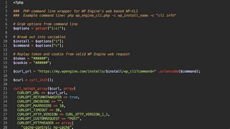 Hacking Wp Engines Web Based Wp Cli