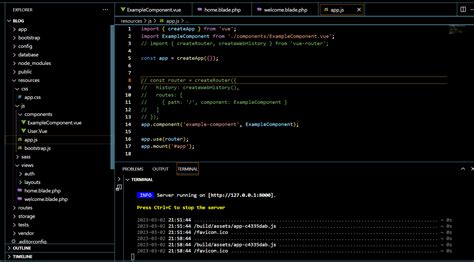 Php How To Setup Laravel And Vue And Connect With Route Stack Overflow