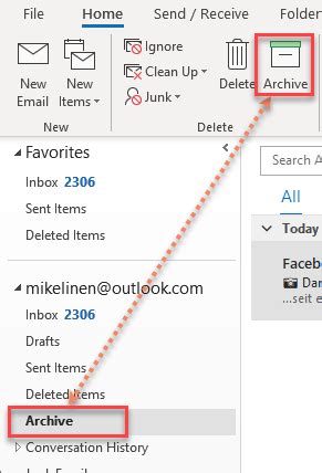 Which Is The Real Outlook Archive Folder Michael Linenberger S Blog