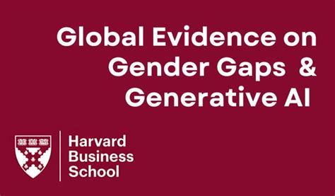 The Gender Gap And Genai — Ai For Education