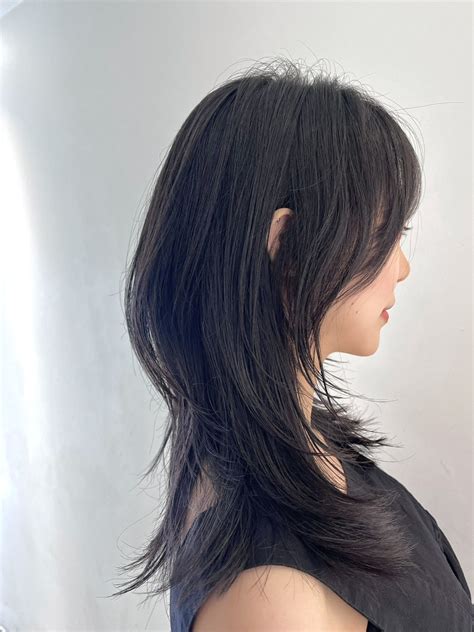 중단발 레이어드 허쉬펌 디자인 가볍지만 볼륨있는 스타일로 변신 카리나 아이유 하니 도 했던 허쉬컷스타일 알아보자 네이버 블로그