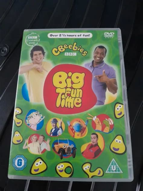Cbeebies Bbc Big Fun Time Dvd Vgc Rare Discontinued £24 99 Picclick Uk