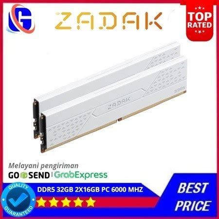 Jual Zadak Twist White DDR GB X GB PC Mhz Ram Dekstop Memory Kit Shopee Indonesia