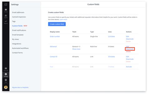 Create Custom Fields Helpdesk Help Center