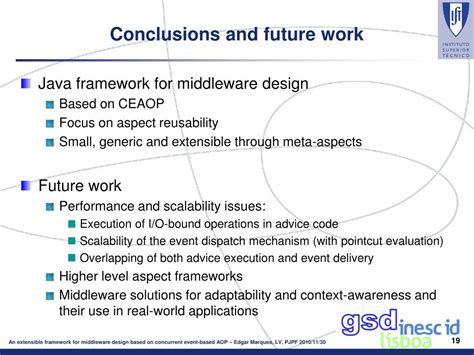 Ppt An Extensible Framework For Middleware Design Based On Concurrent Event Based Aop