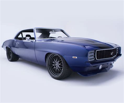 Slick 69 Camaro Restomod Available With Gas Or Electric Power
