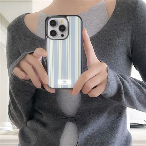 나인틴프라이데이 맥세이프 선택가능 ️ 갤럭시 Z플립 스트라이프 줄무늬 빈티지 에폭시 범퍼 케이스 폰케이스 아이폰케이스 갤럭시케이스 핸드폰케이스 아이폰 17 16 15 14