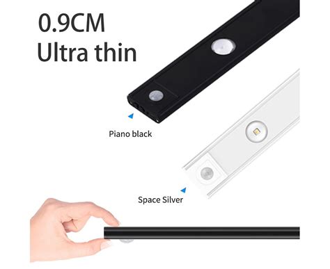 Usb Led Night Light Motion Sensor Wireless Ultra Thin Led Wine Cooler Light For Kitchen Cabinet