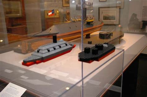 Lego Models Of The Css Virginia And Uss Monitor Are Nara And Dvids Public Domain Archive Public