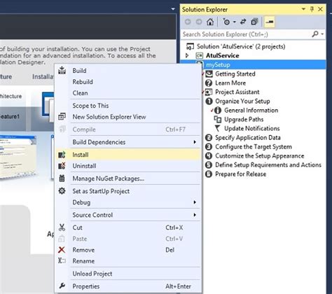 Simple Steps To Create Setup Of Website Using Install Shield Le In Visual Studio