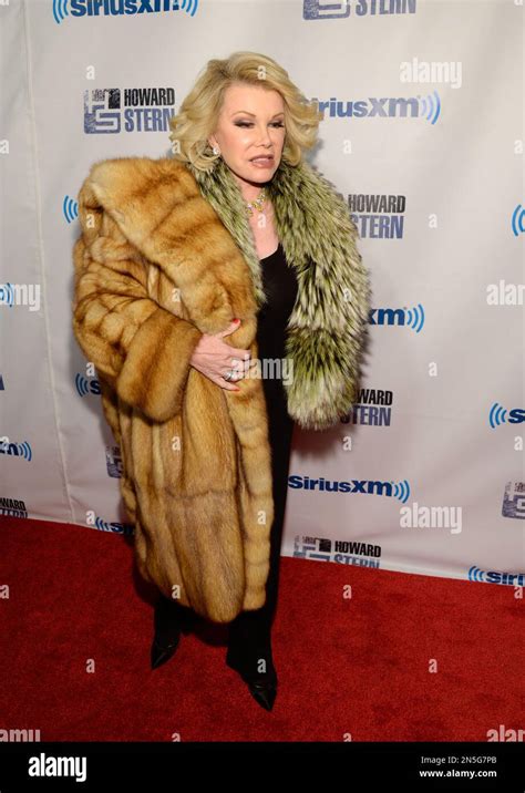 Joan Rivers Attends Howard Sterns Birthday Bash Presented By