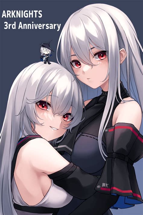 Skadi Specter And Gladiia Arknights Drawn By Nameko Houshi Danbooru