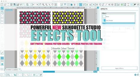 Customizing The Colors Of A Fill Pattern In Silhouette Studio Silhouette School Bloglovin