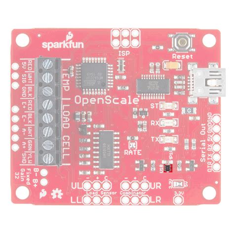 SparkFun OpenScale Ağırlık ve Sıcaklık Verisi Toplama Kartı SEN Robot Sepeti